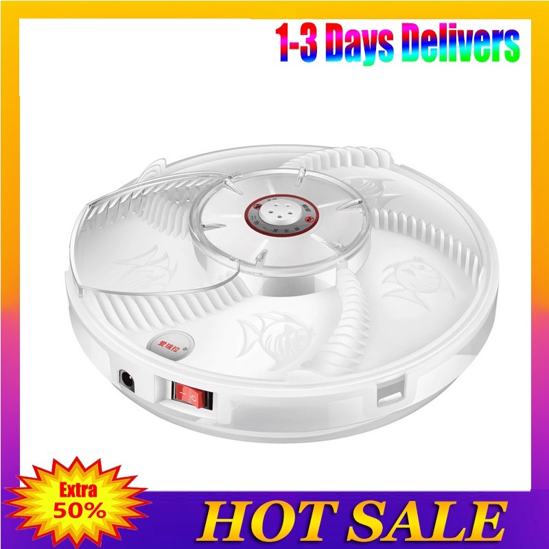 Automatic Electric Flytrap Catching Flycatcher Effective Fly Trap Pest ...