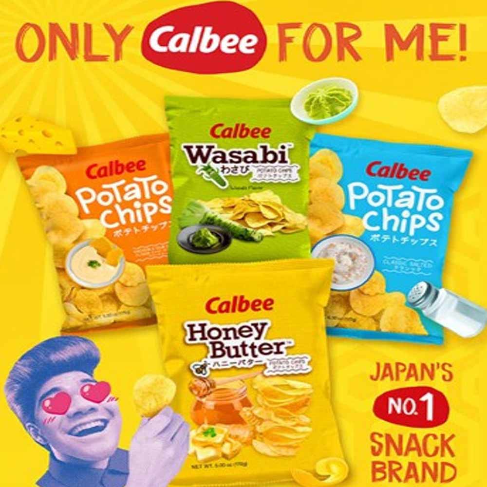 Calbee Potato Chips Honey Butter (22g) | Shopee Philippines