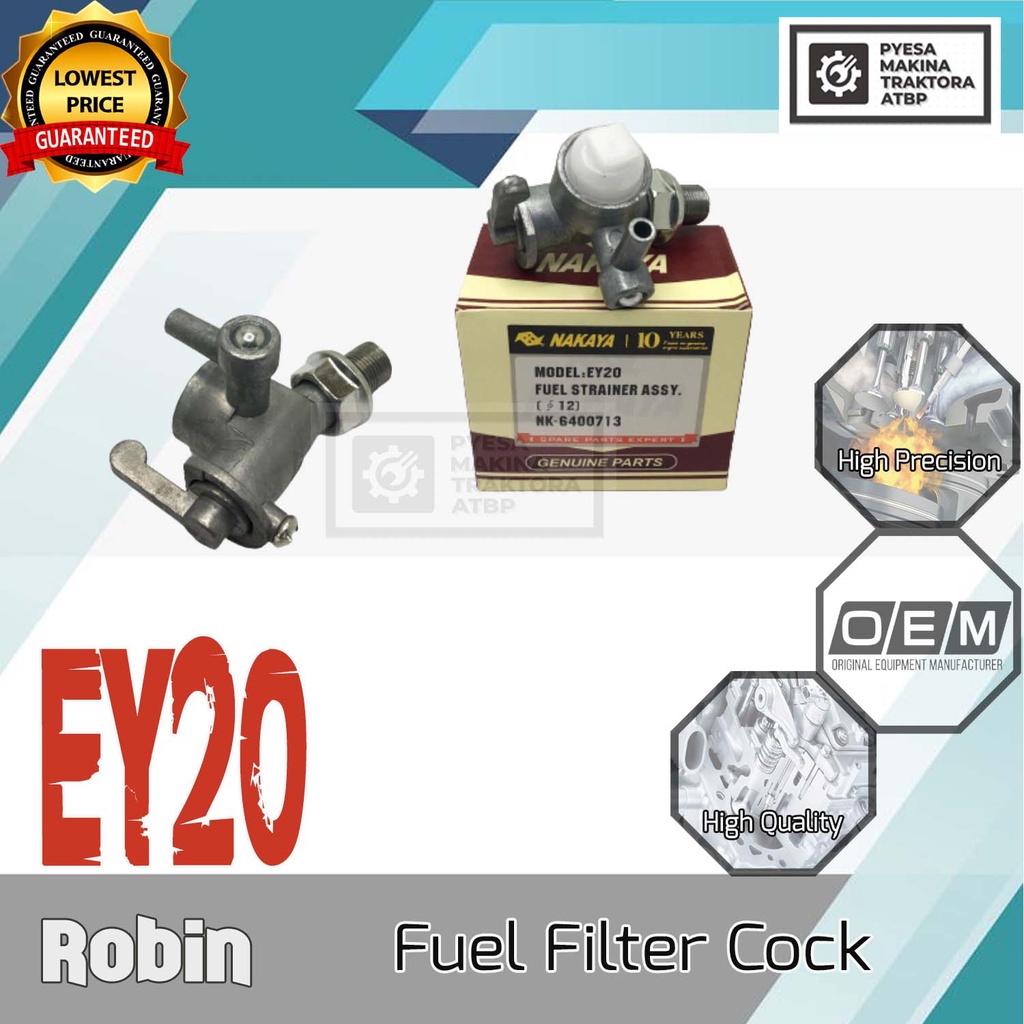 Robin Engine EY20 EY28 Fuel Cock Fuel Valve Fuel Shut Off Replacement ...