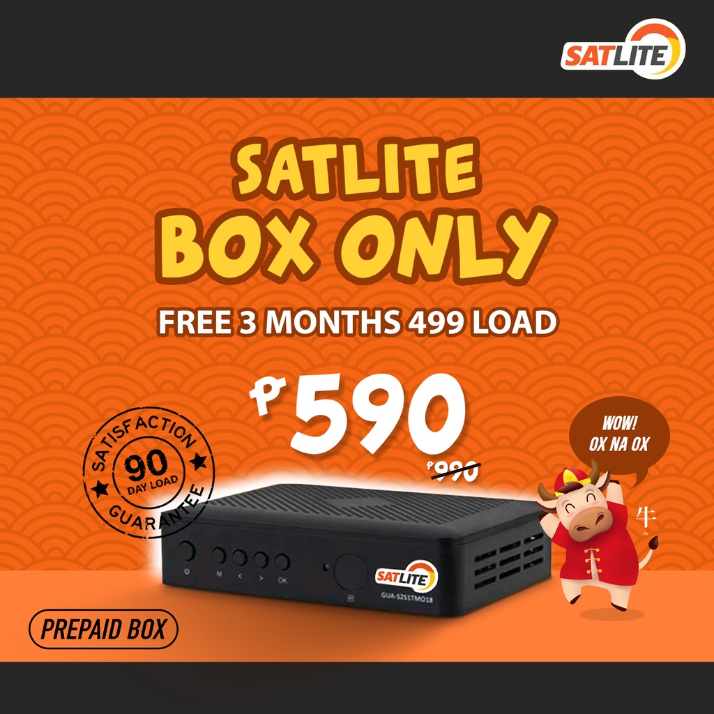 WOW of the OX SatLite TV box only on sale (must have an existing ...