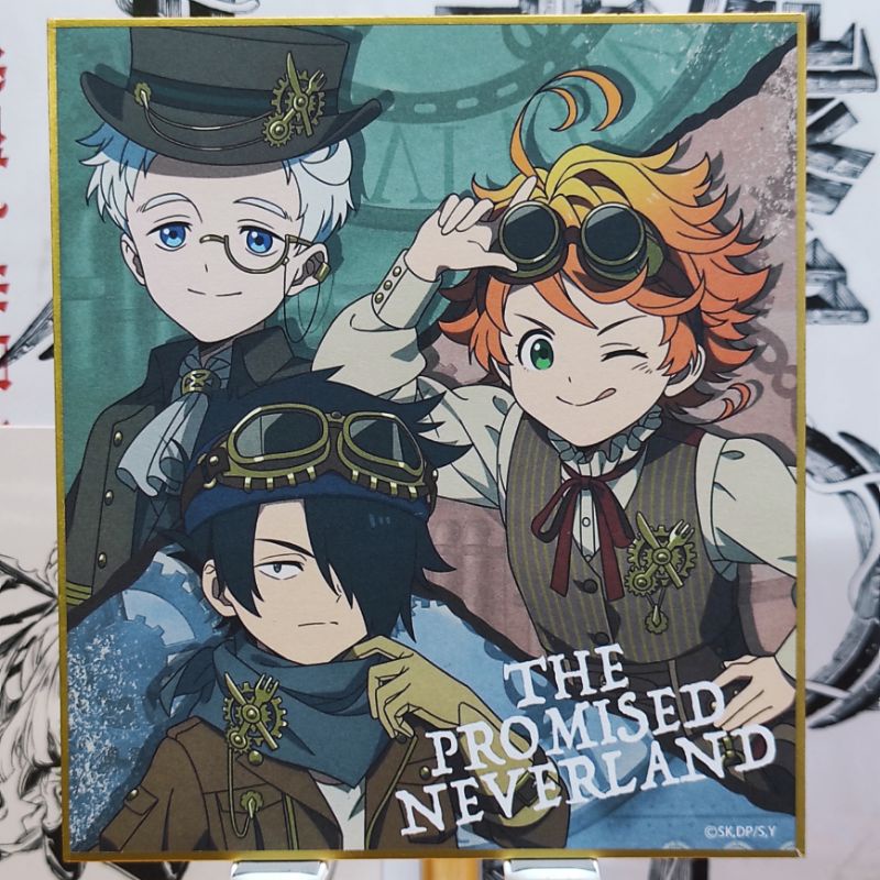 The Promised Neverland ~ Shikishi Board Display | Shopee Philippines