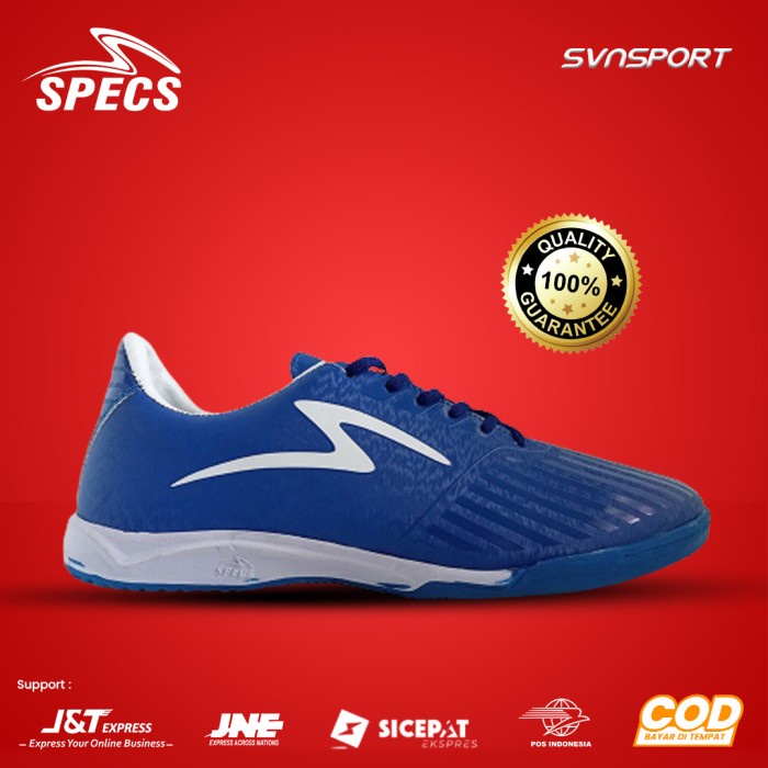 Futsal Shoes SPECS SWERVO HYDRA PRO IN BLUE WHITE PREMIUM - BLUE WHITE ...
