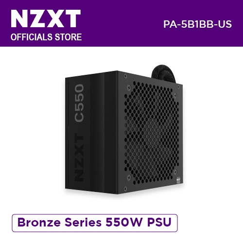 NZXT PA-5B1BB US Bronze Series 550W PSU | 80 Plus Bronze Certified ...