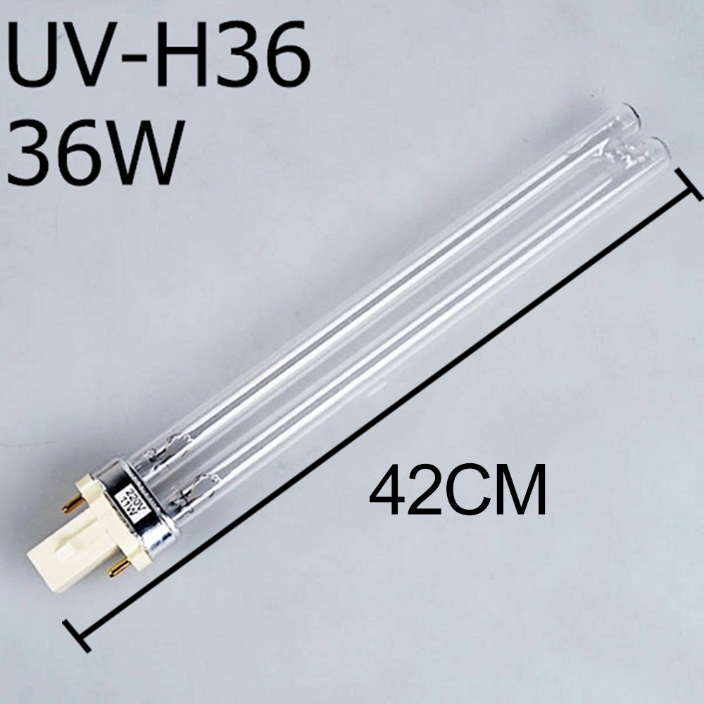 UV Sterilizer Aquarium Water Filter Light Tube Replacement 2-pin G23 ...