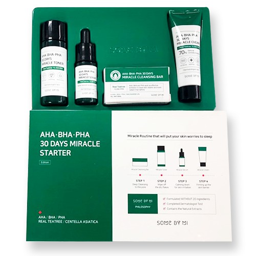 SOMEBYMI AHA BHA PHA 30 DAYS MIRACLE STARTER SET | Shopee Philippines