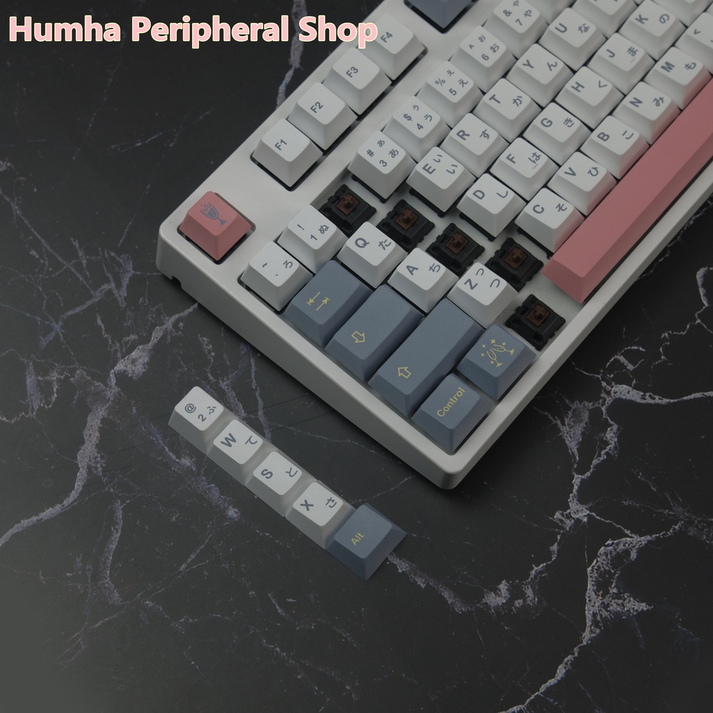 sold out Humha Momo Yume R1 keycap 140 keys PBT material Dye-Sublimation Cherry profile ...