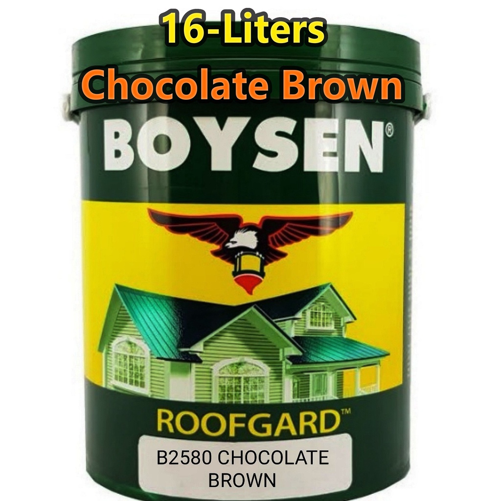 Boysen Roofguard - 16 Liters - 1 Pail - Roofgard - Acrylic Water Based ...