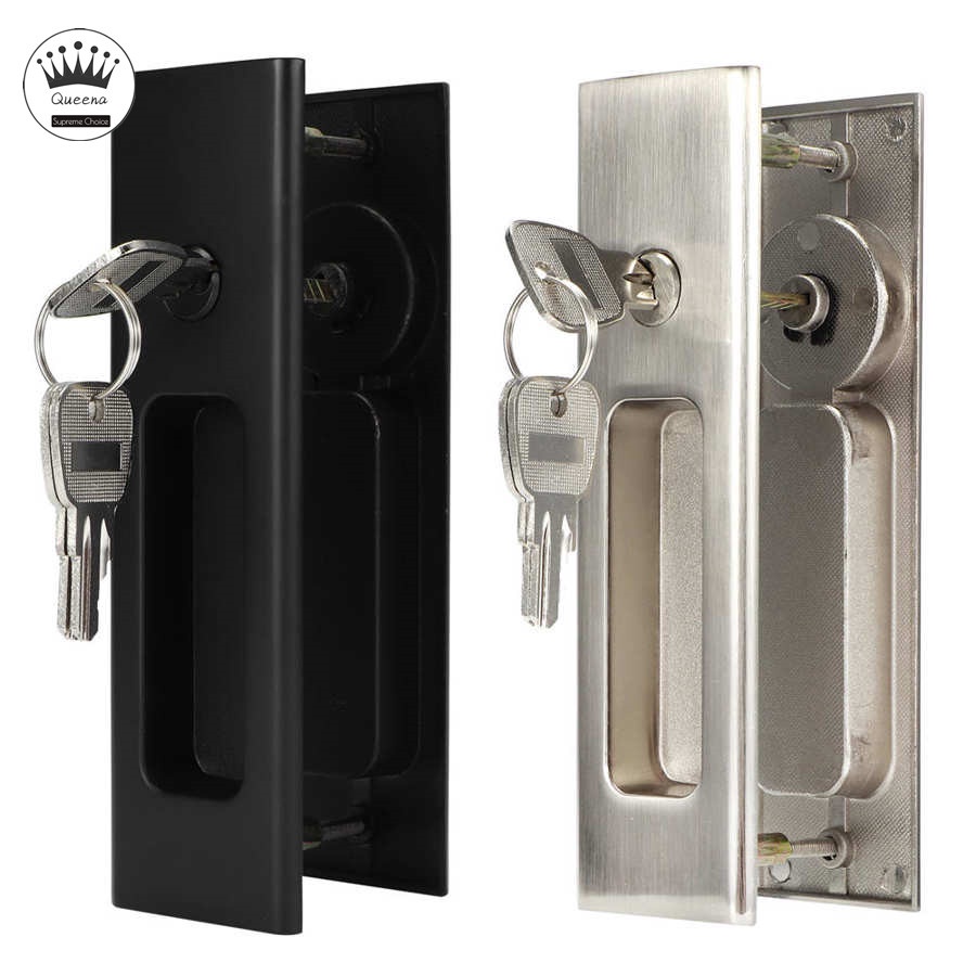 Zinc Alloy Lever Mortise Handle Sliding Gate Rectangular Sliding Door ...
