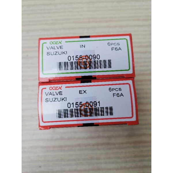 Engine Valve Suzuki F6A Intake & Exhaust Set | Shopee Philippines