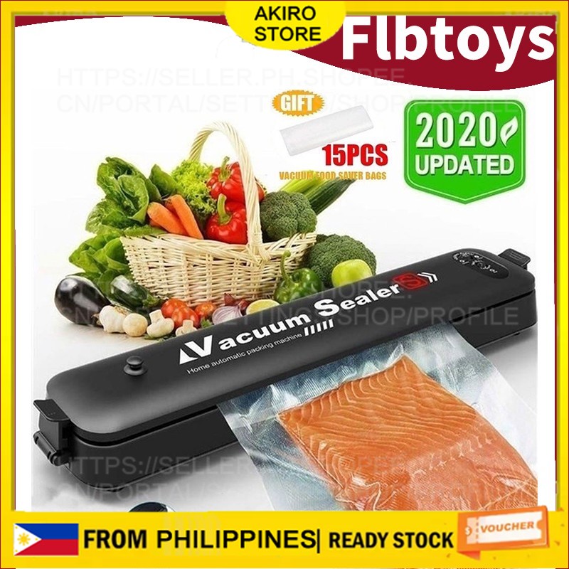 Food vacuum packaging machine household automatic vacuum sealing machine | Shopee Philippines