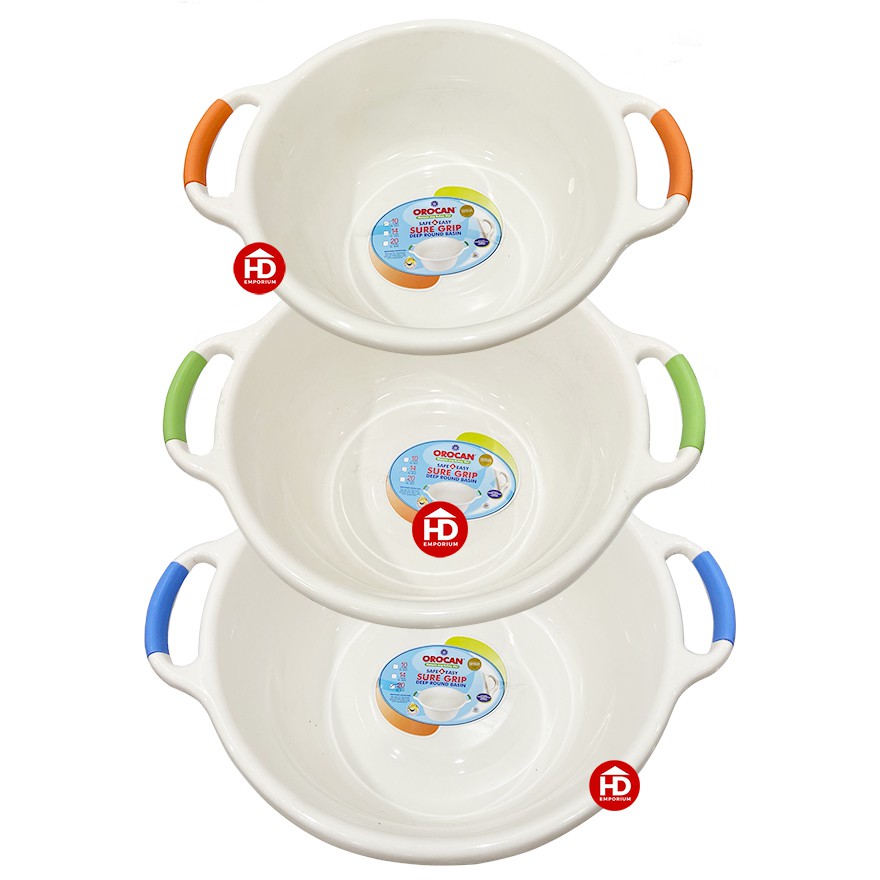 Orocan Sure Grip ROUND Basin circle premium high quality deep basin ...