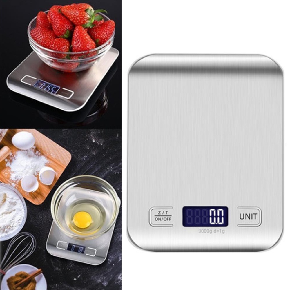 Kitchen Weighing Scale Digital Electronic Digital Coffee Scale Food Scale Baking 5KG/10KG ...