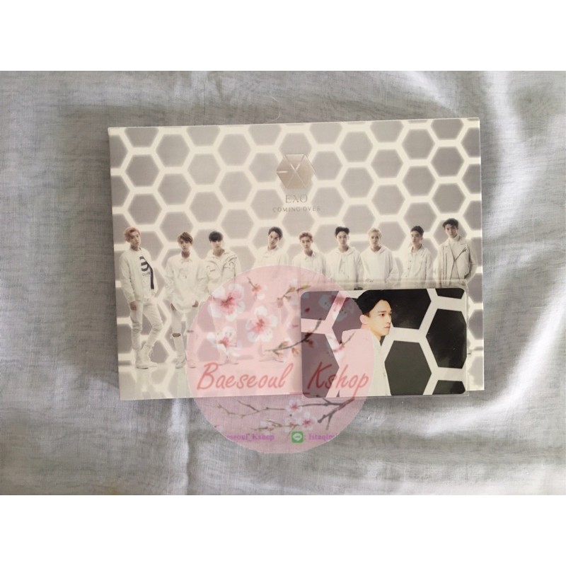 Album Exo Japan Coming Over Fan Club Limited Edition (Cd + Dvd) Fullset ...