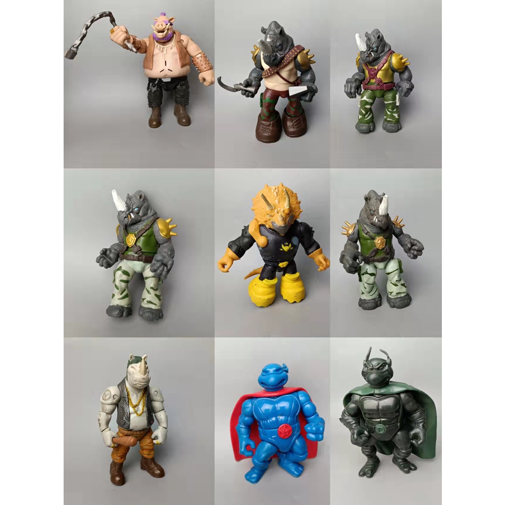 Ins Color Star 13.3cm Action Figure TMNT turtles Ninja turtles Bull ...