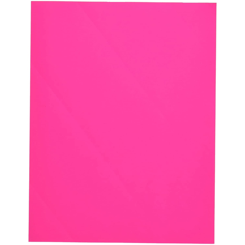 [Golden Dragon] Bright Neon Color Paper with Sticker (Adhesive), A4 ...