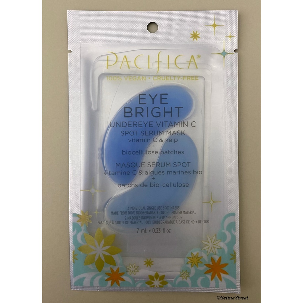 Pacifica Eye Bright Undereye Vitamin C Spot Serum Mask | Shopee Philippines