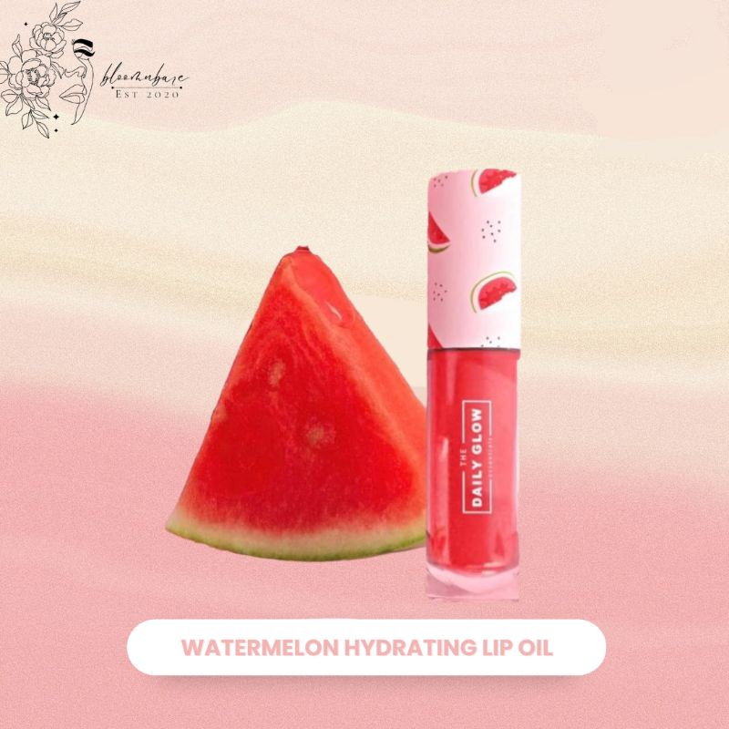 Hydrating Watermelon Lip Oil with Vitamin E and Watermelon Seed Oil ...
