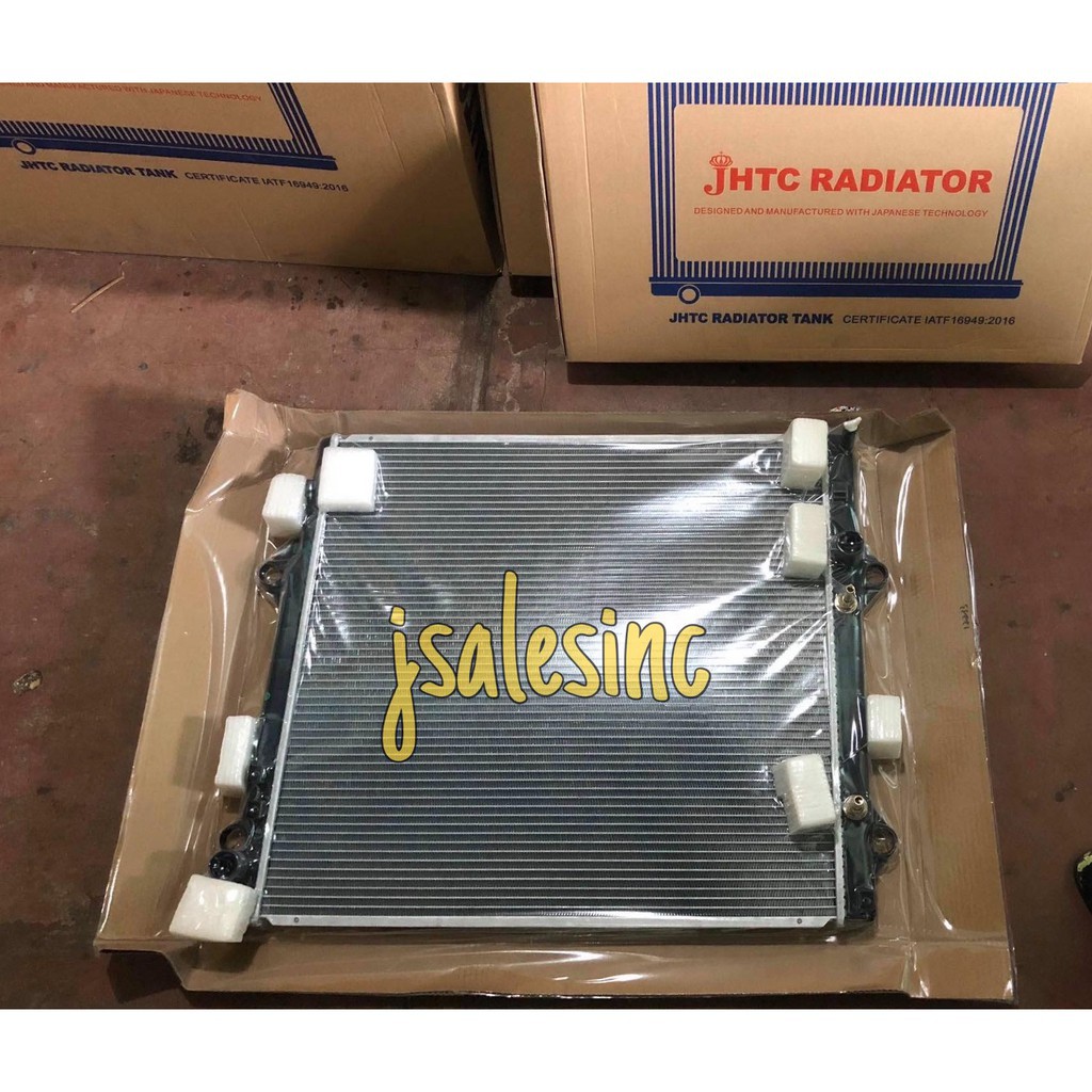 All Aluminum Genuine JHTC Radiator for Toyota Revo 1RZ Gas 1997 - 2005 ...