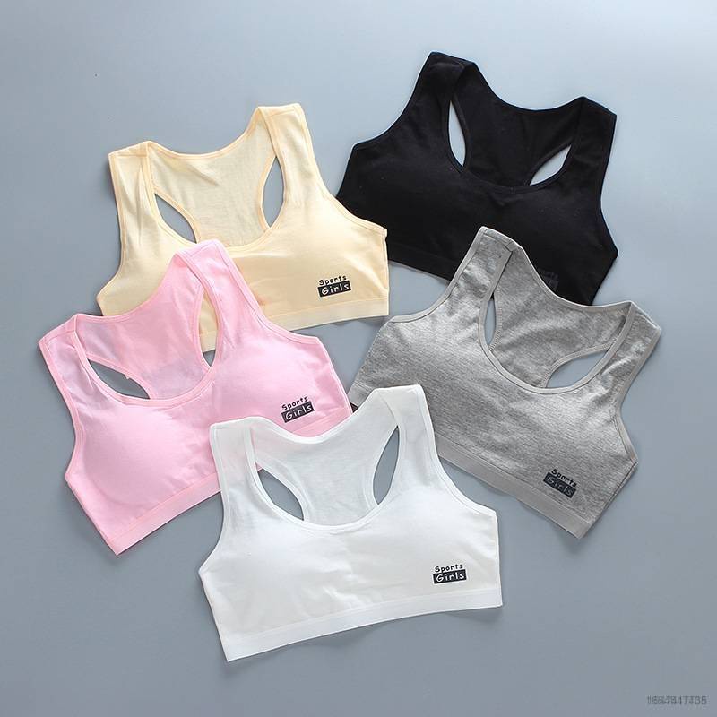 SPOT Girls bra vest Teens Bra For Girl Kids bralette tops cotton tube ...