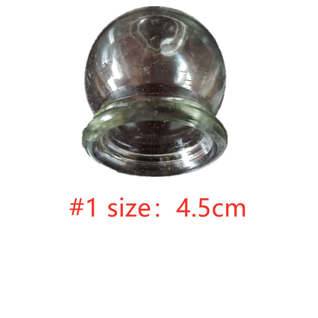 Ventusa glass for back massage size #1 #2 #3 #4 #5 | Shopee Philippines