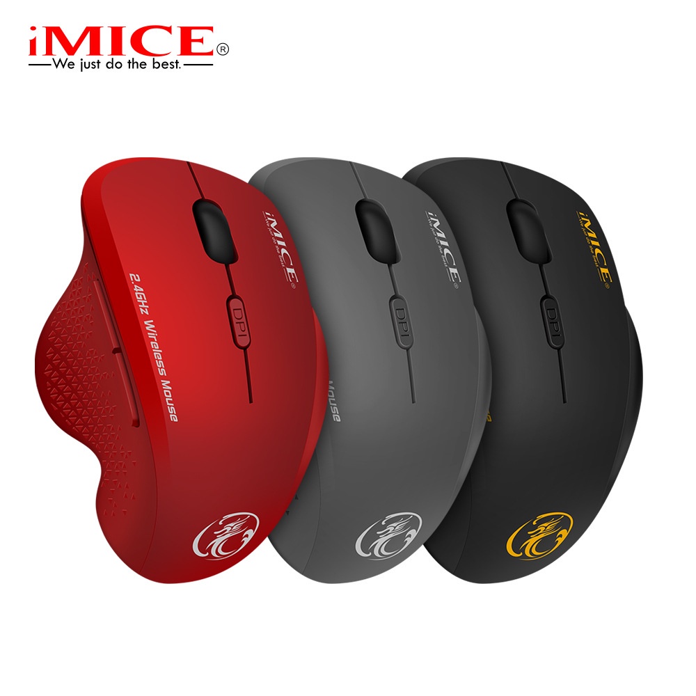 IMICE G6 2.4GHz Wireless Optical Ergonomic Gaming Mouse | Shopee ...