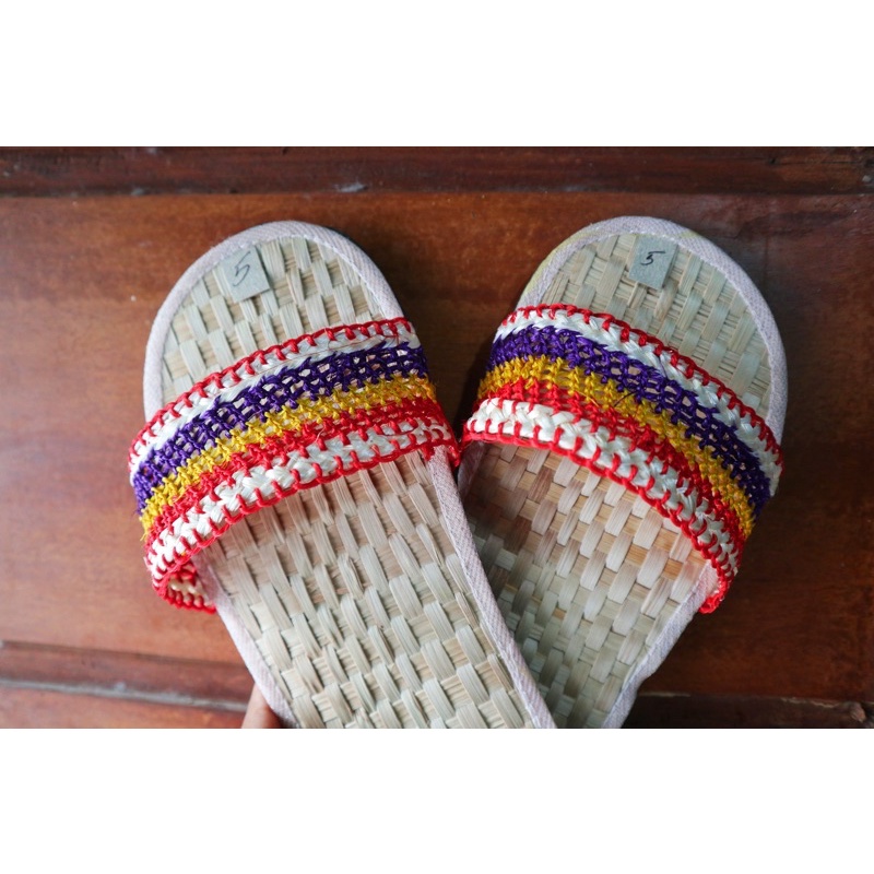 Native Abaca slippers indoor wide | Shopee Philippines