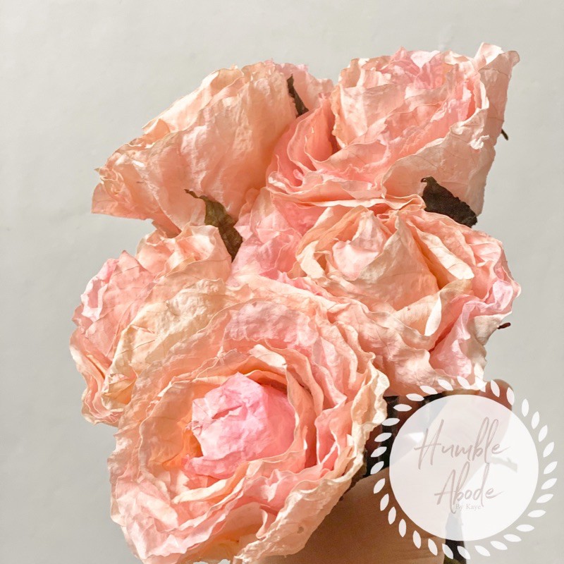 Dried Flower | Fossilized Rose (Big) with Stem | Shopee Philippines