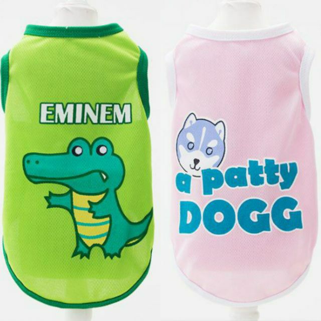 Animal Mesh Sando Big Large Breed Dogs Pet Summer Clothes | Shopee ...