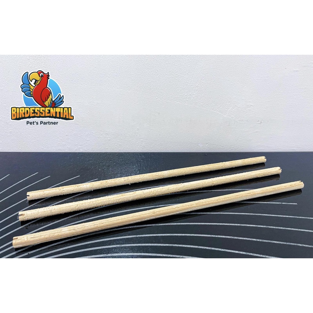 Wooden Long Perch for Birds (3pcs) | Shopee Philippines