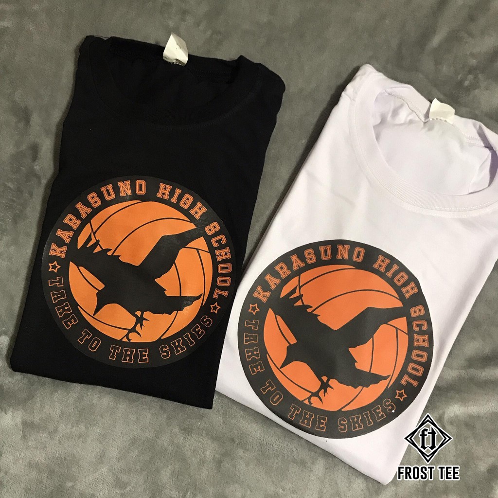 HAIKYUU - KARASUNO LOGO Shirt | FROST TEE | Shopee Philippines