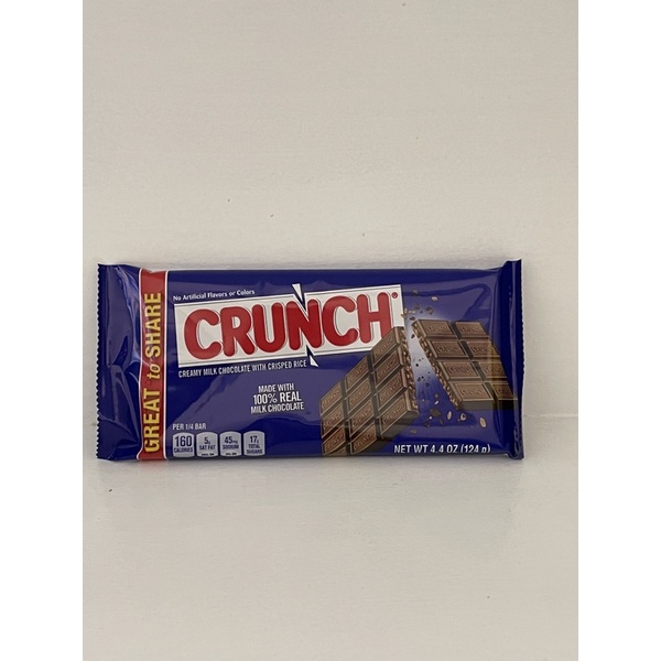 Nestle Crunch chocolate Bar 124g | Shopee Philippines