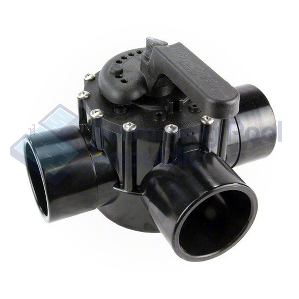 Pentair 3-Way Valve 1-1/2 inch CPVC Product No. 263035, Swimming Pool ...