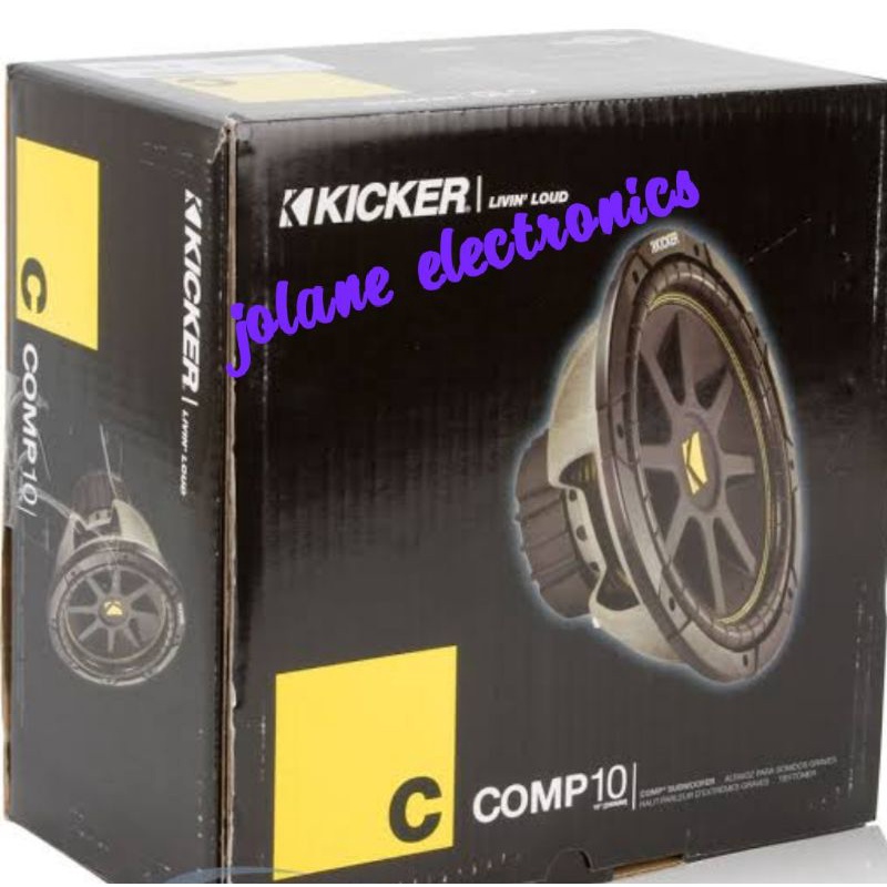 KICKER COMP 10 SUBWOOFER SPEAKER | Shopee Philippines