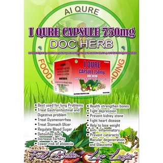 I Qure Capsule 750mg (100pcs) | Shopee Philippines