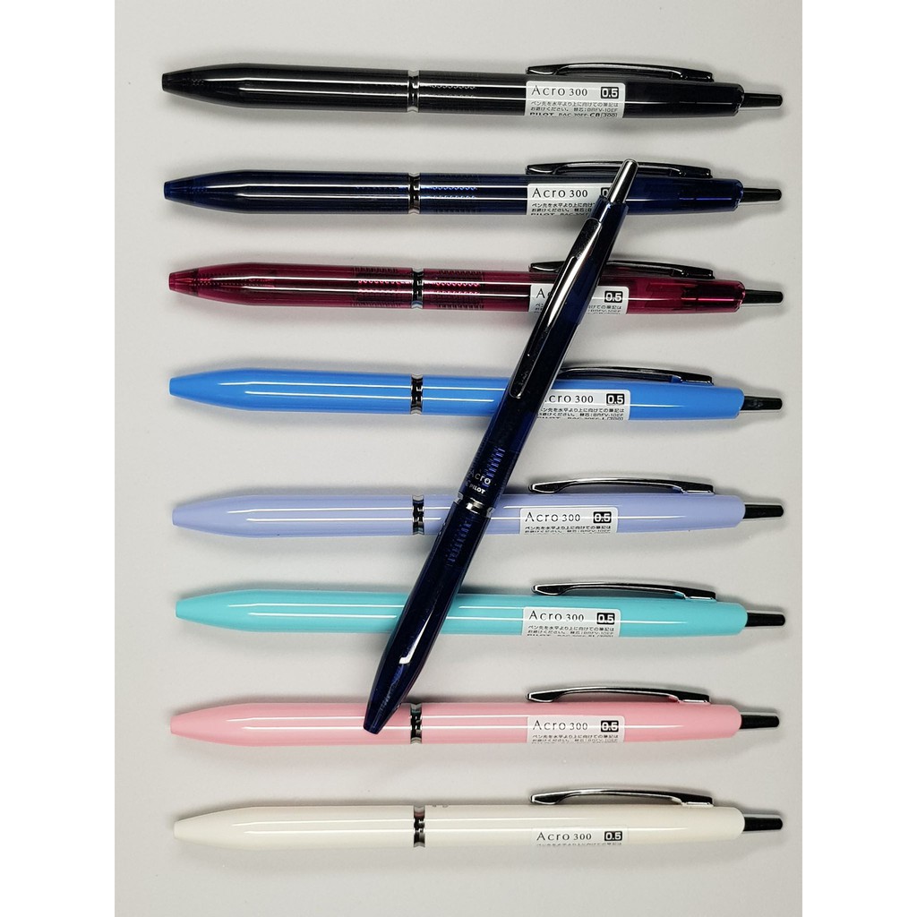 Pilot Acro 300 Pen (Black Ink, 0.5mm) | Shopee Philippines