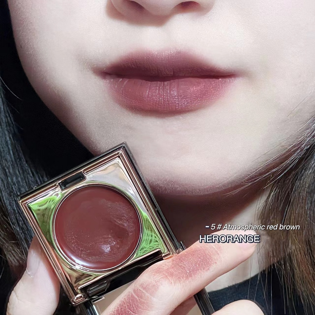 COD Velvet-hazy Matte Cheek Lip Mud Dual-use For Lips And Cheek Lip ...