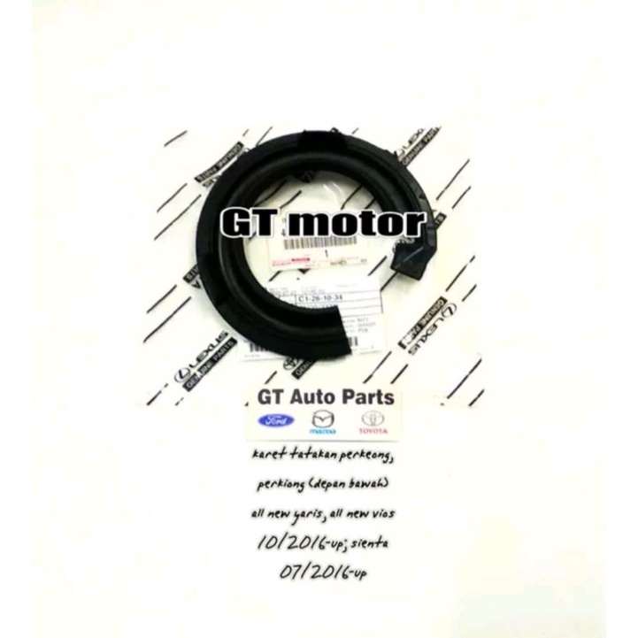 48158-0d090 Insulator Front Coil Spring Lower Rubber Placemat Per Conch ...