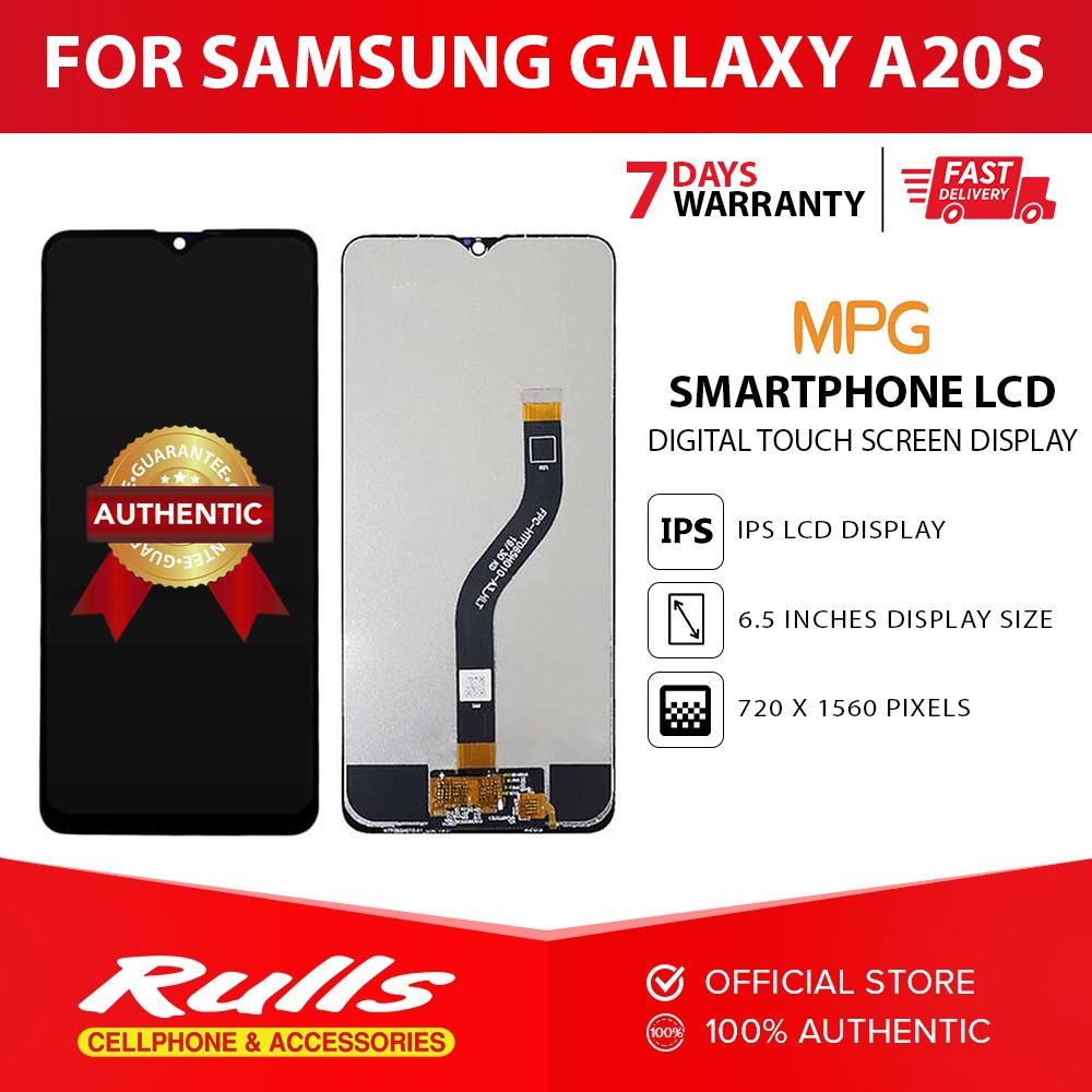 Smartphone LCD for Samsung Galaxy A20s Digital Touch Screen Display ...