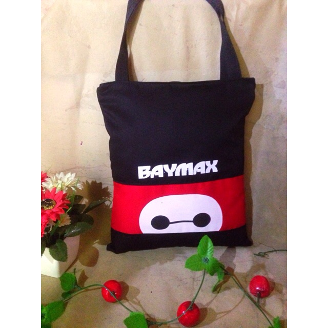 Big hero Totebag / big hero bag / baymax bag / shopping bag / lecture ...
