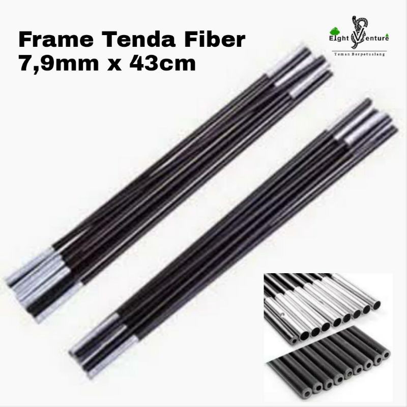 TENDA Fiber Tent Frame 7,9mm x 43cm (Bar) | Shopee Philippines