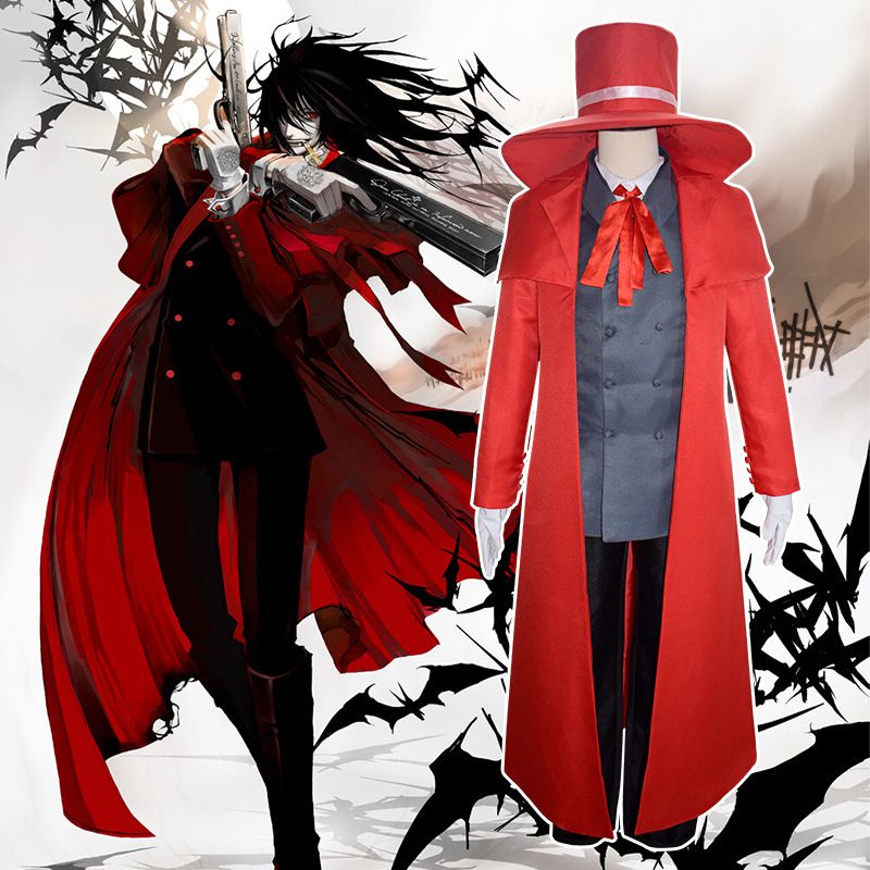Hellsing Ultimate Alucard Cosplay Halloween Christmas Party Costume ...