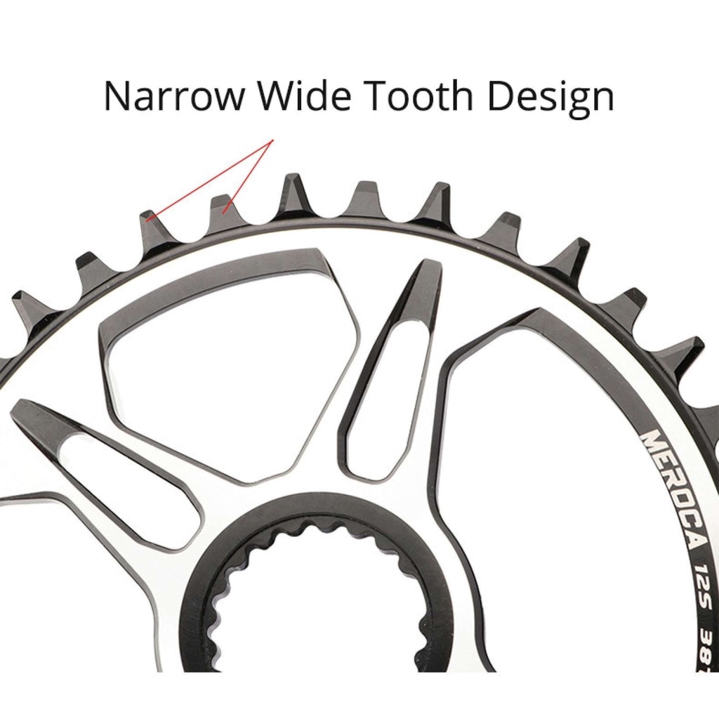 MEROCA Snail Chainring for Shimano Direct Mount 12s 12 speed oval round ...