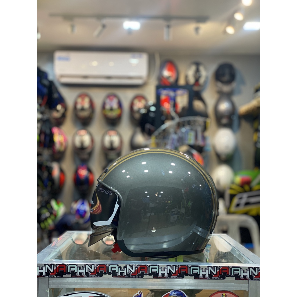 ZEBRA CLASSIC HALF FACE HELMET | Shopee Philippines