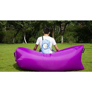 Inflatable Banana Bed high quality With Pillow Folding