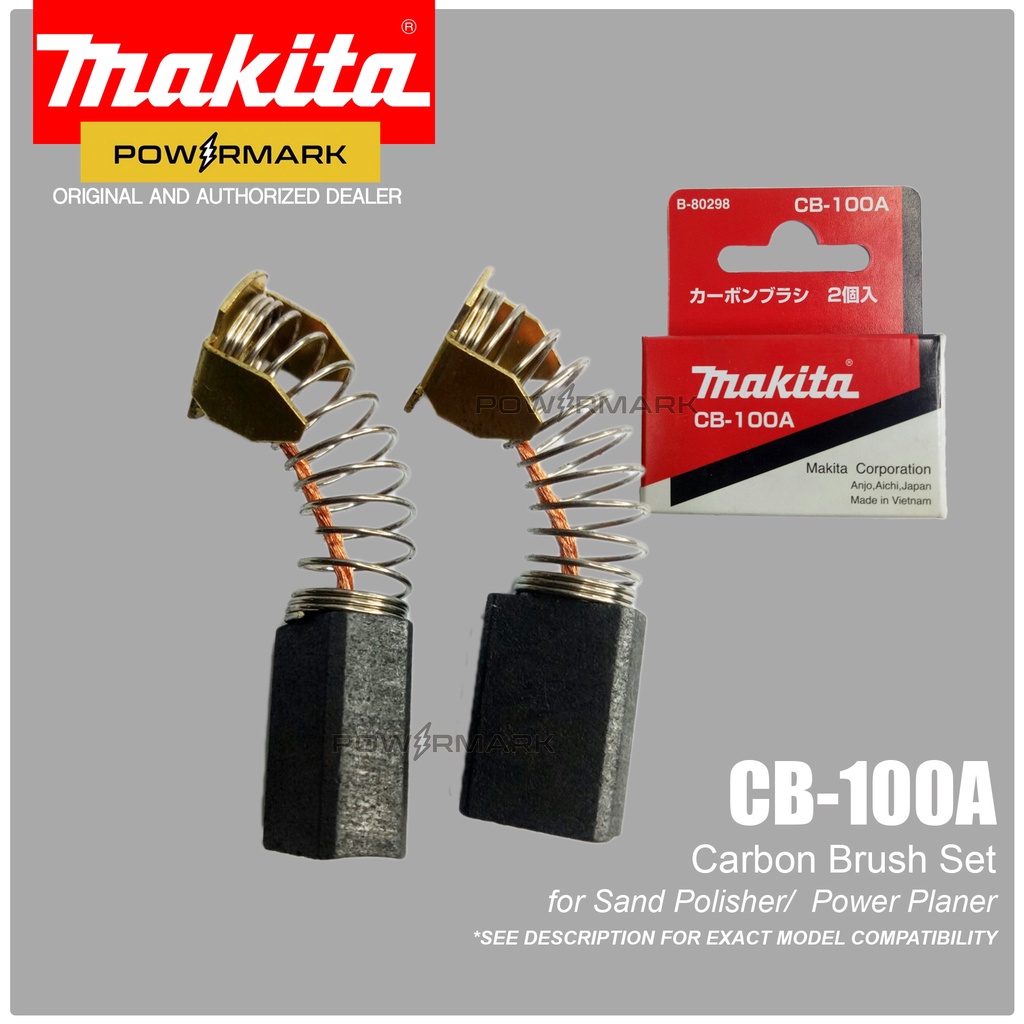 MAKITA CB-100A Carbon Brush for Sand Polisher / Power Planer [POWERMARK ...