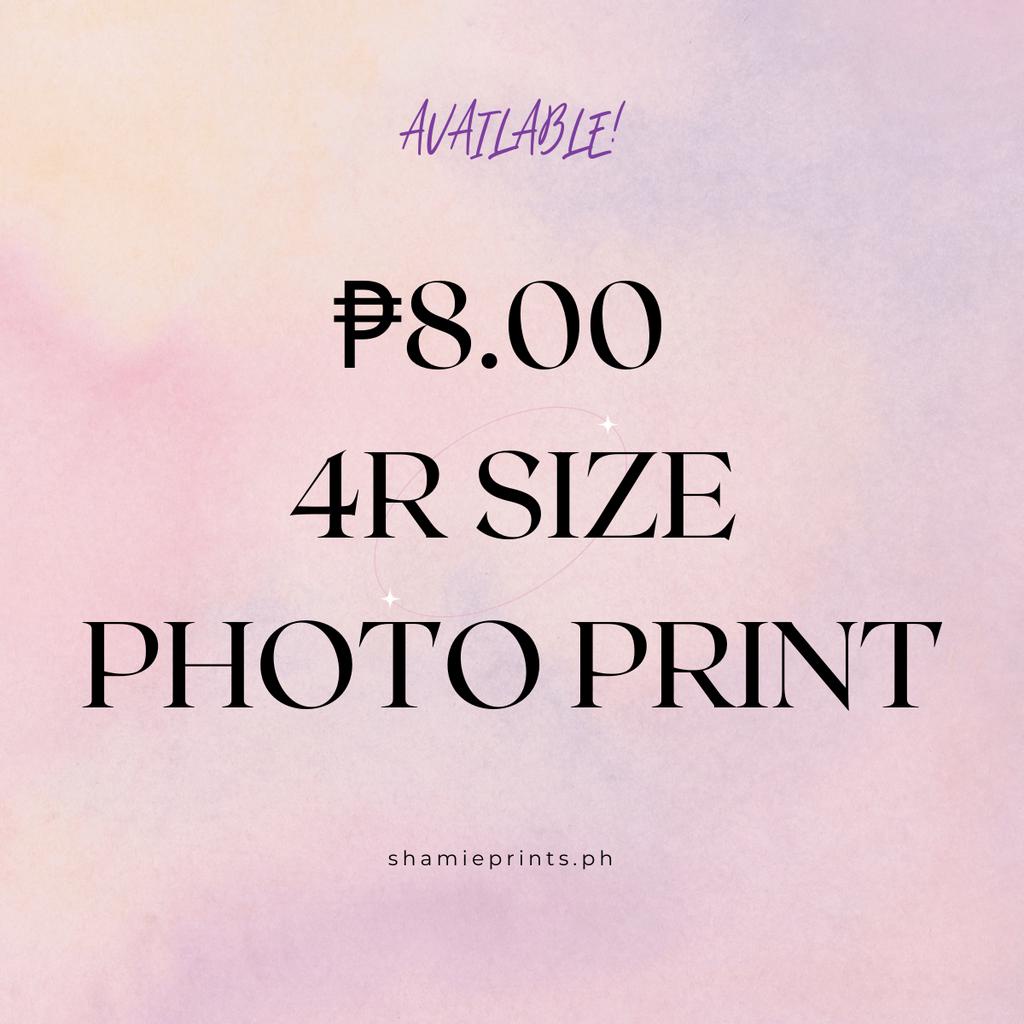 4R Size Photo Print (4 x 6 in) | Shopee Philippines