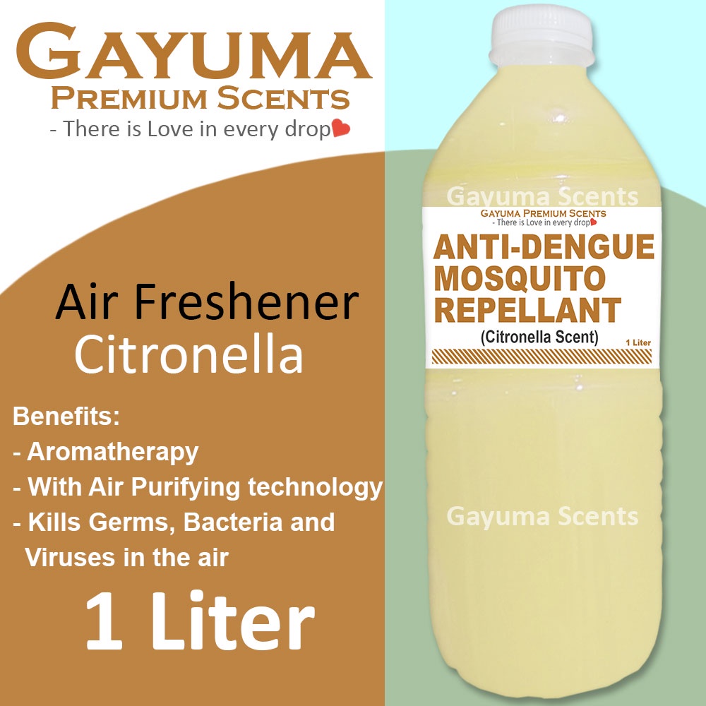Gayuma CITRONELLA 1 Liter Premium Hotel Scents for Humidifier Diffuser ...
