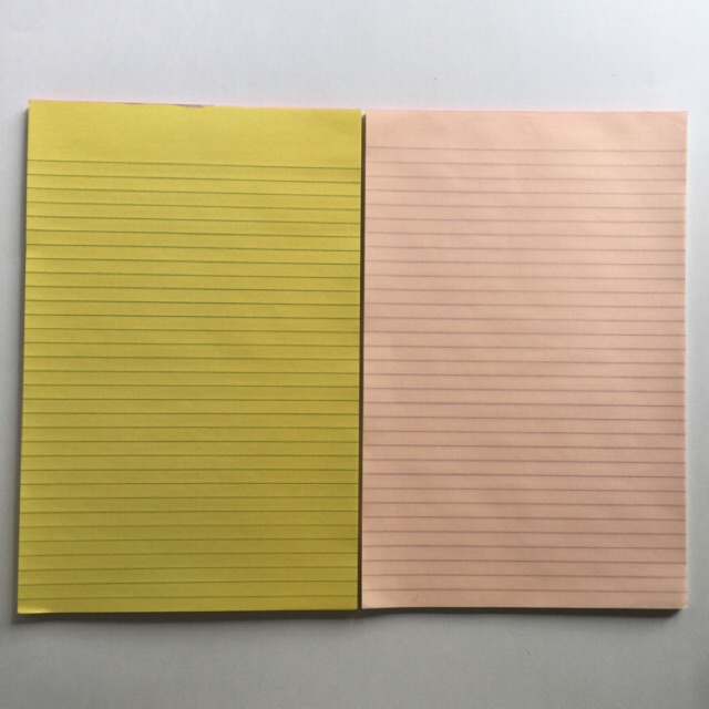 Fortune Yellow/Multi-Color Pad Paper | Shopee Philippines
