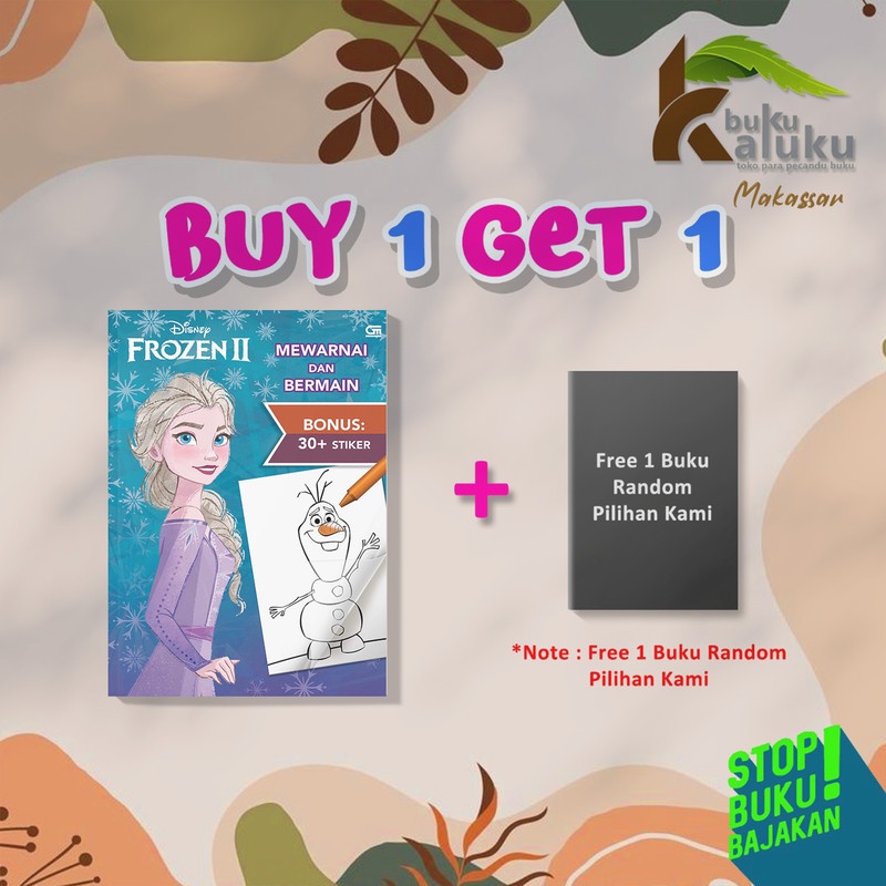 Frozen II: Coloring & Play (COLOR AND TRACE) (BUY 1 GET 1 FREE ...