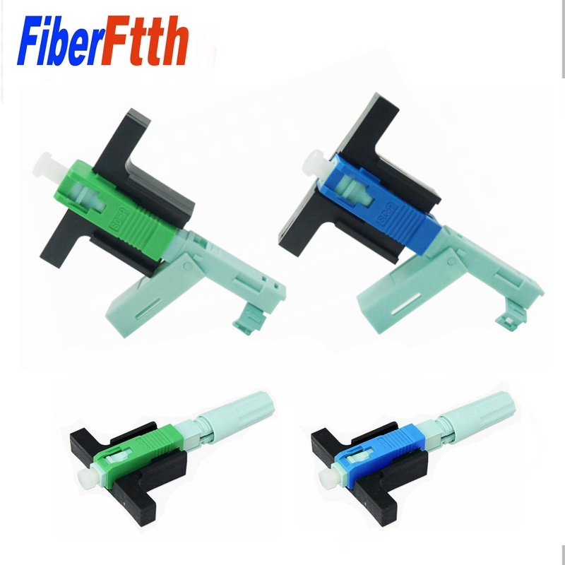 FTTH SC UPC SC APC Optical Fiber Quick connector butterfly SC FTTH ...
